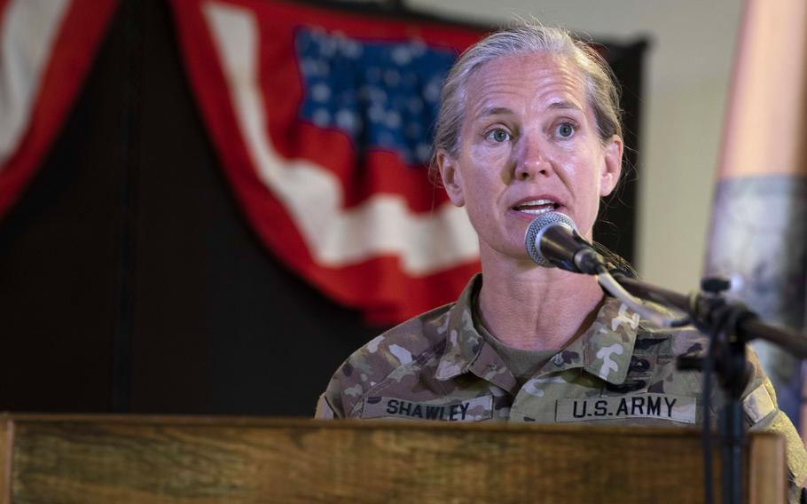 Two-star general becomes first woman to lead Horn of Africa command ...