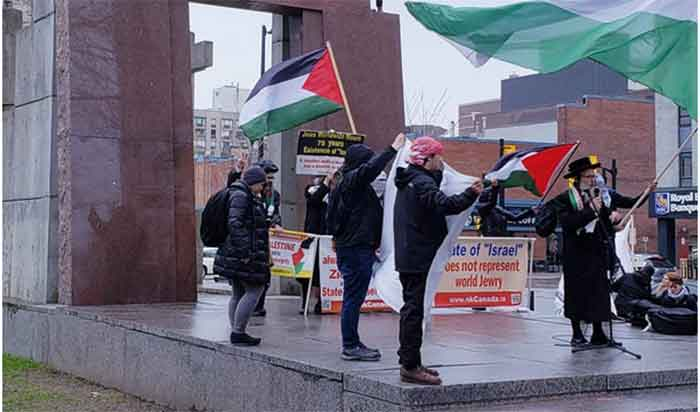Neturei Karta (NK) and Masar Badil in Ottawa: “Free, Free Palestine ...
