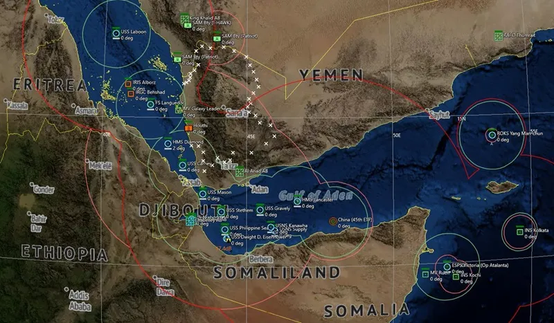Des navires de guerre chinois, iraniens et indiens sont désormais en ...