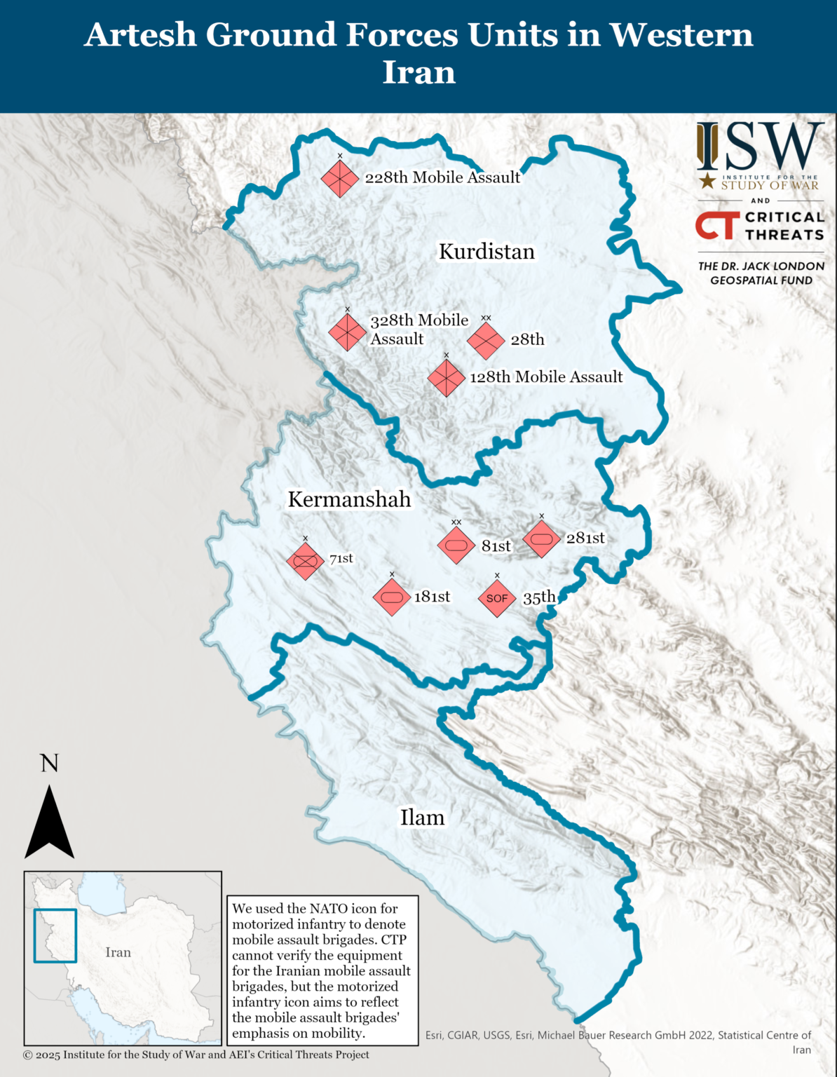 Order of Battle of the Iranian Artesh Ground Forces – Eurasia