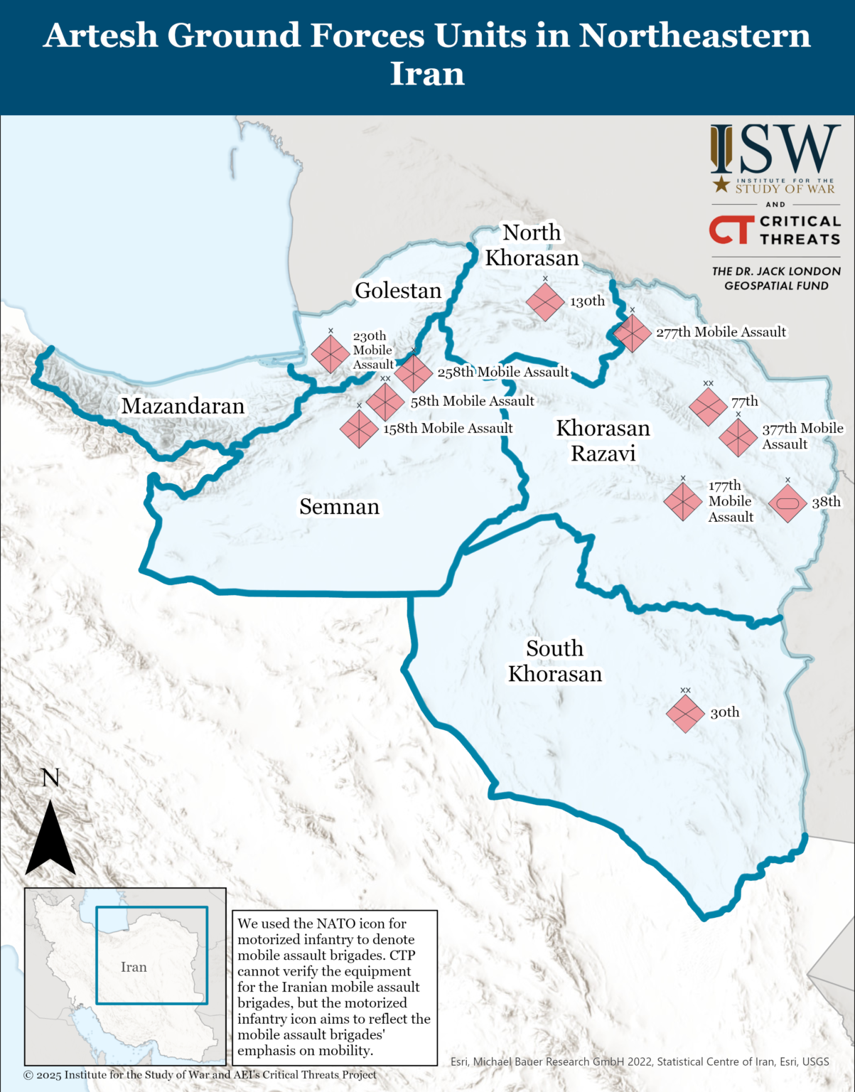 Order of Battle of the Iranian Artesh Ground Forces – Eurasia