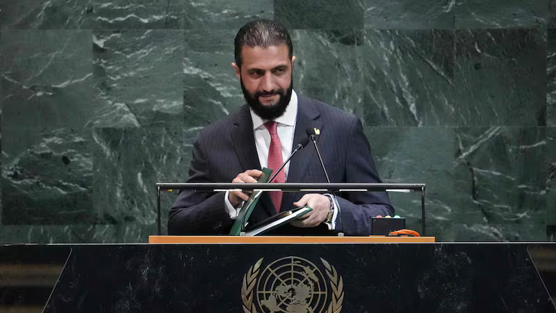 Al Shara declares Syria’s return to the global stage in New York – Eurasia