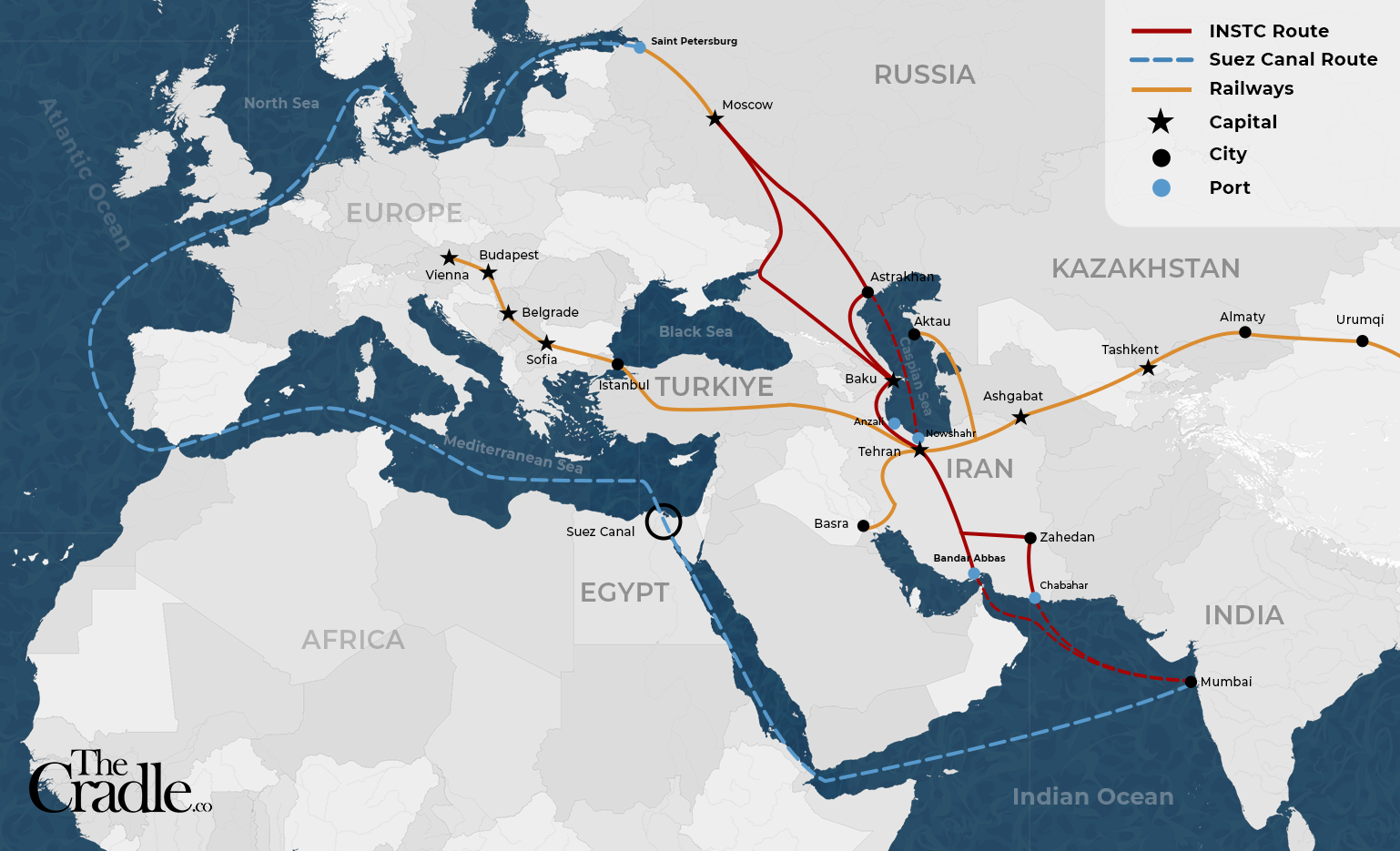 Iran–Russia railway pact sets keystone in North–South Corridor – Eurasia